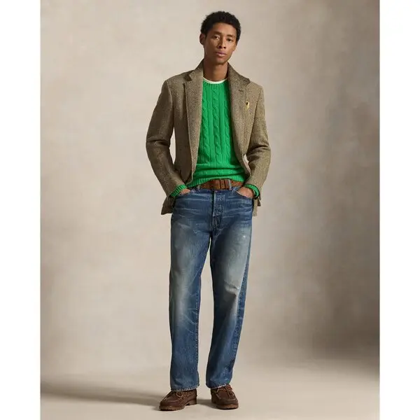 Ralph Lauren The Rl67 Linen-blend Herringbone Jacket