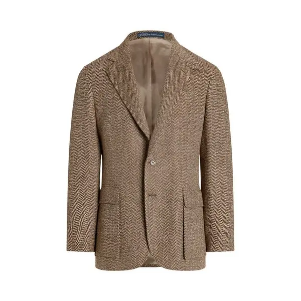 Ralph Lauren The Rl67 Linen-blend Herringbone Jacket