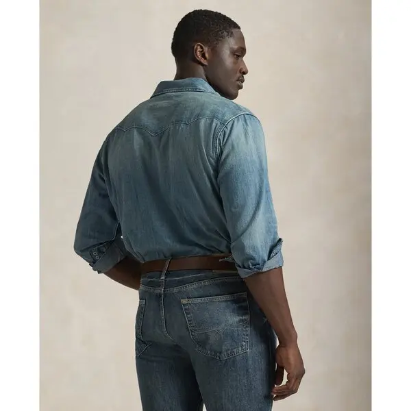 Ralph Lauren Indigo Twill Western Shirt