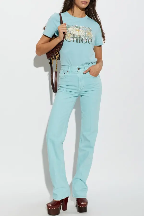 Chloé T-shirt With Logo