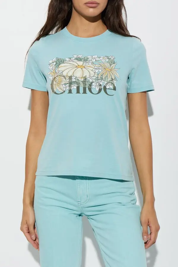 Chloé T-shirt With Logo