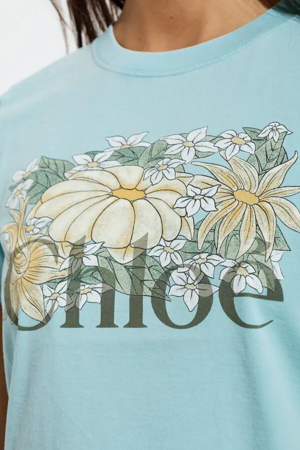 Chloé T-shirt With Logo