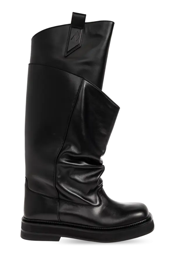 Attico Platform Boots 'new Robin Passeggiata - Black