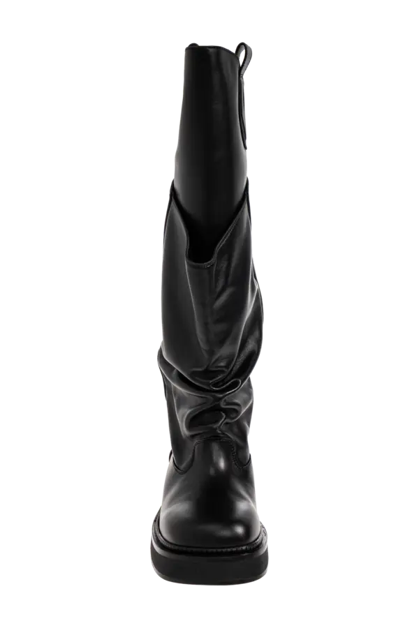 Attico New Robin Passeggiata" Knee-high Platform Boots - Black