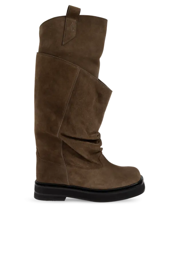 Attico Platform Boots ‘new Robin Passeggiata - Brown
