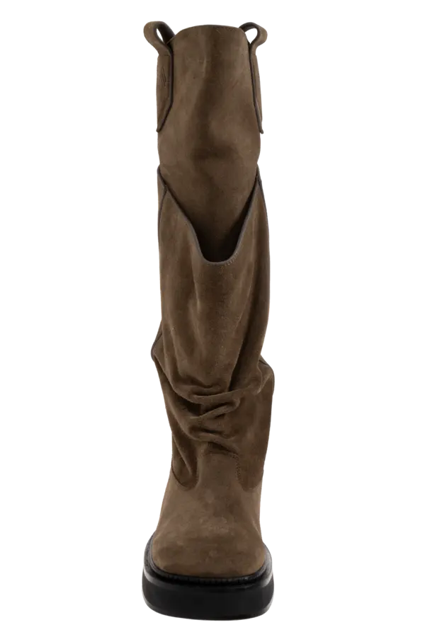 Attico New Robin Passeggiata' Platform Boots - Brown
