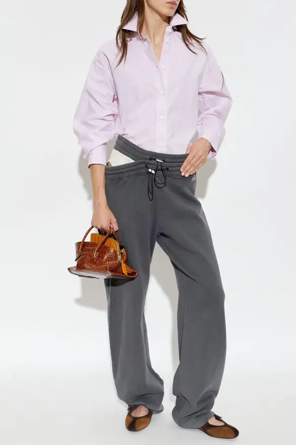 Attico Plaid Pattern Shirt