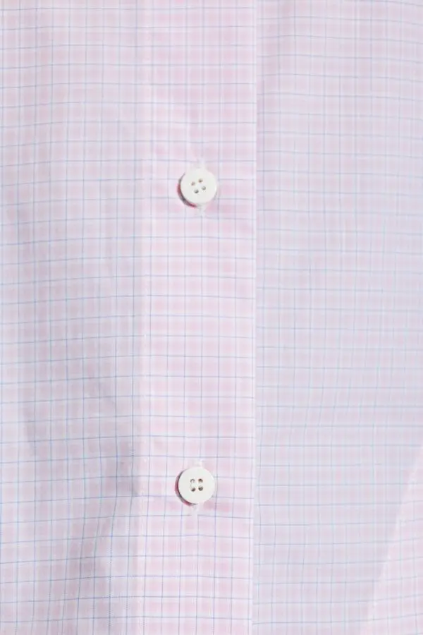 Attico Plaid Pattern Shirt