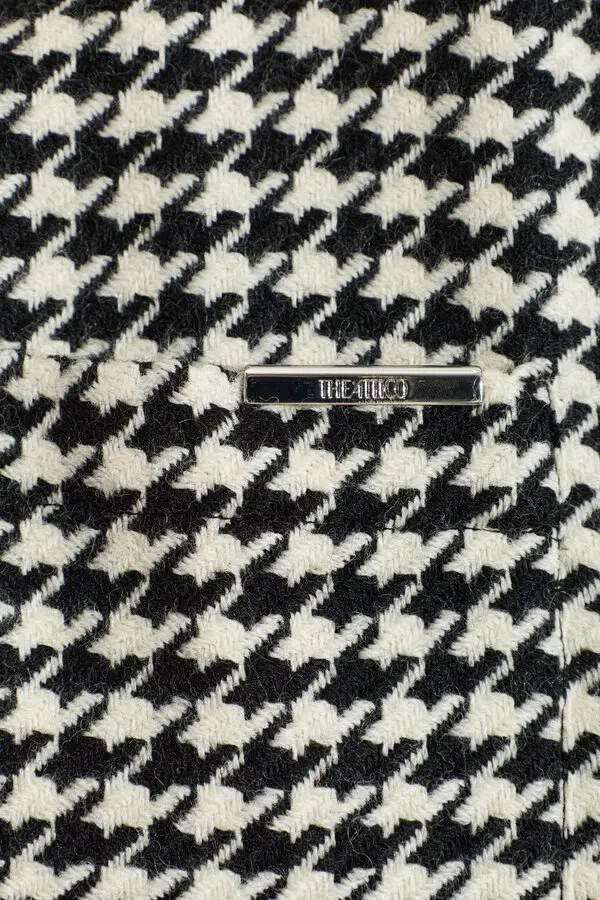 Attico Shirt With Houndstooth Pattern