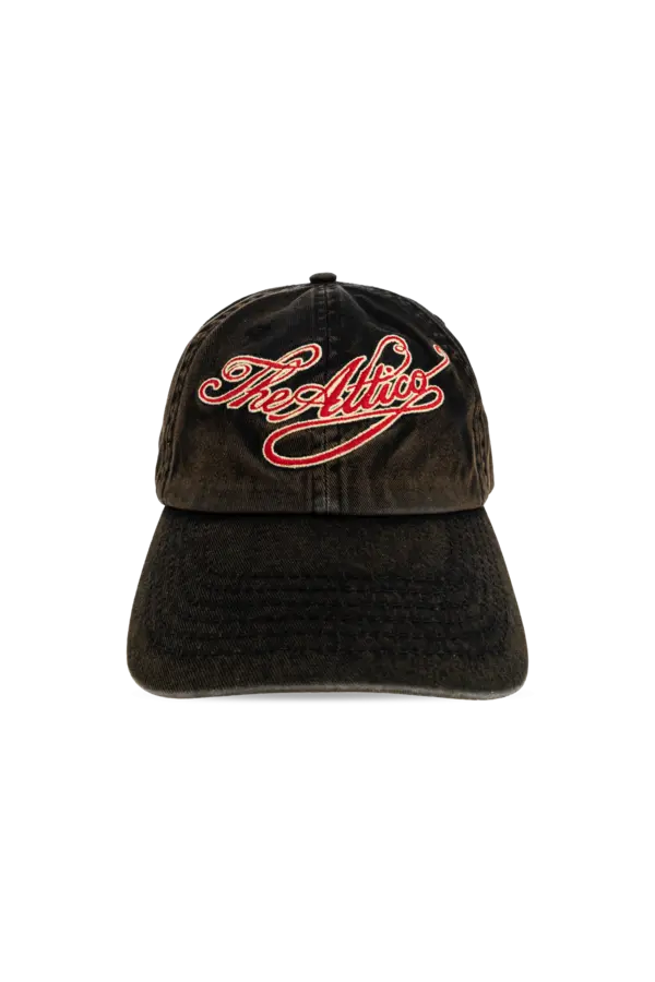 Attico Baseball Cap - Black