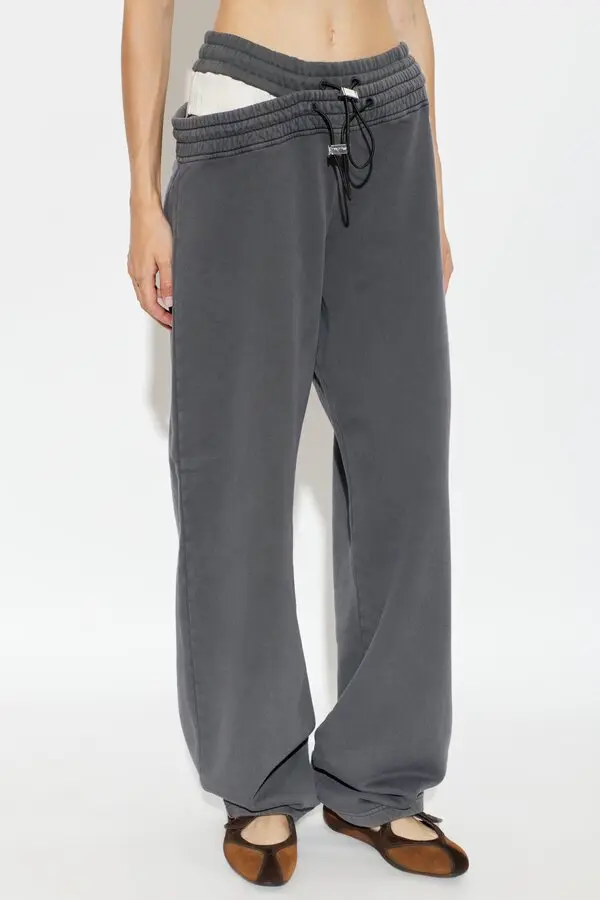 Attico Sweatpants With Slits