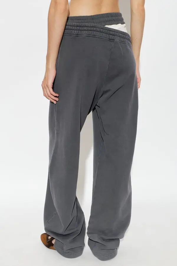 Attico Sweatpants With Slits