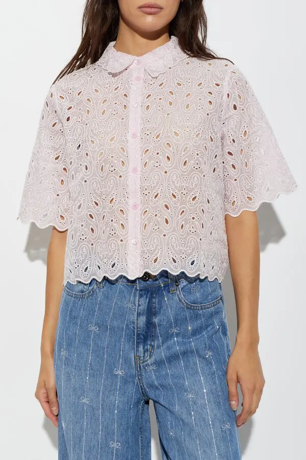 FRAME Lace Shirt