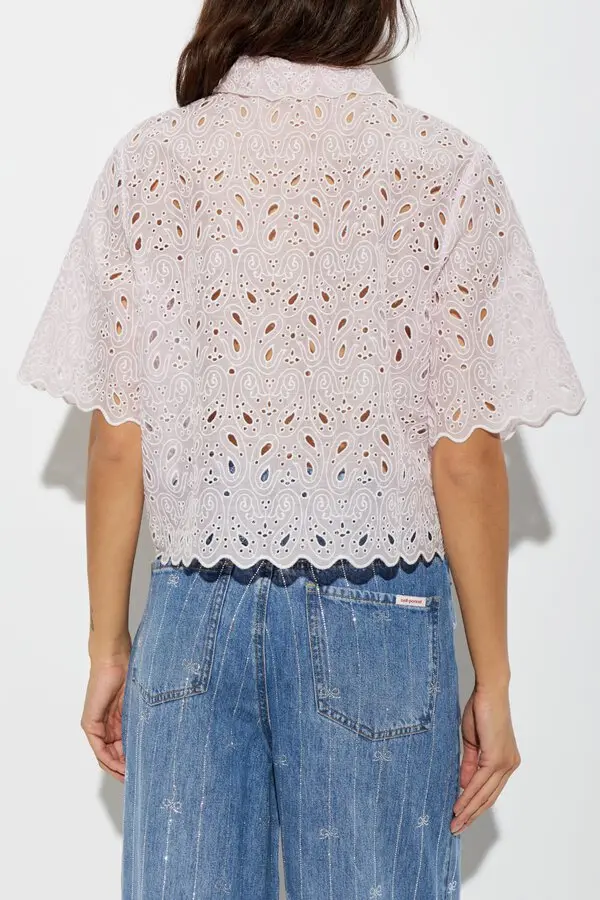 FRAME Lace Shirt