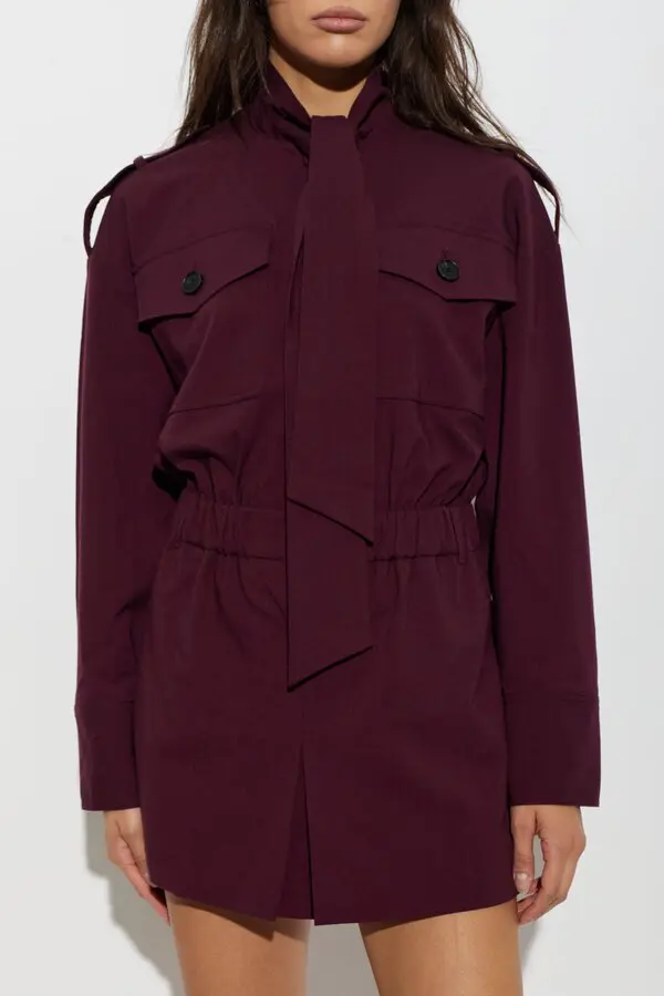 SELF-PORTRAIT Belted Jumpsuit