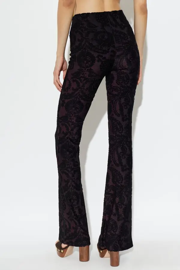 Etro Pants With Flared Legs