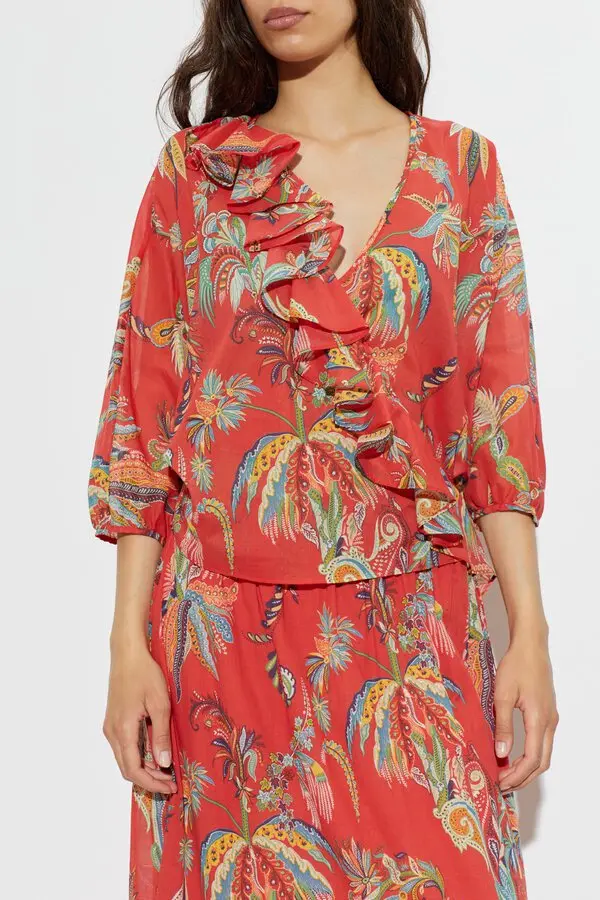 Etro Top With A V-neckline