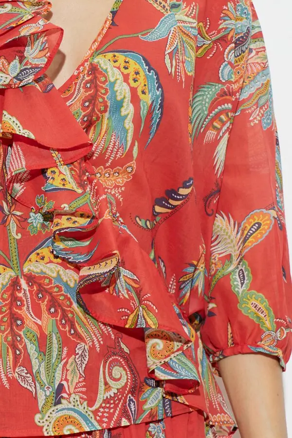 Etro Top With A V-neckline