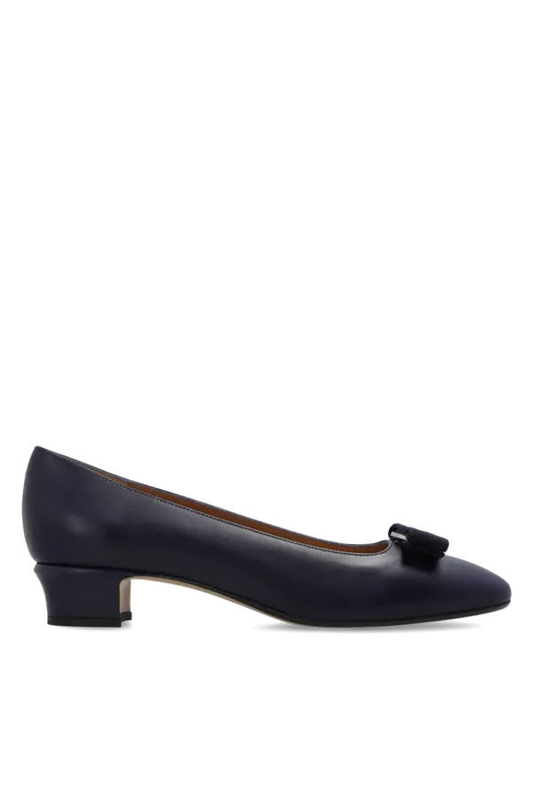 FERRAGAMO Vara’ Heeled Shoes - Navy Blue