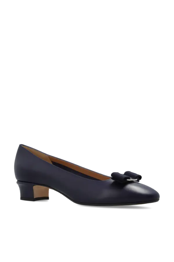 FERRAGAMO Vara Heeled Shoes - Navy Blue