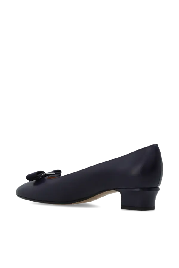FERRAGAMO Vara Heeled Shoes - Navy Blue
