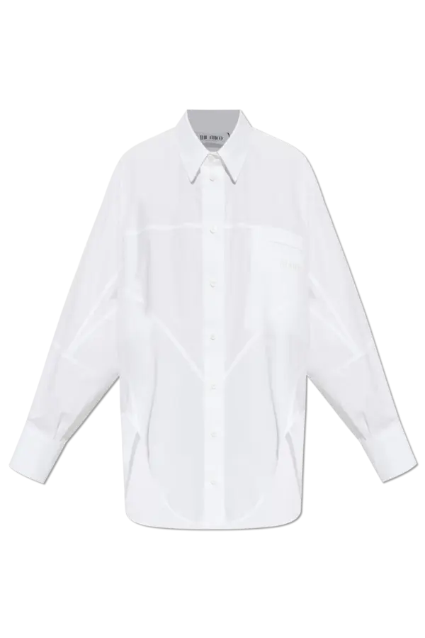 Attico Shirt With Slits - White