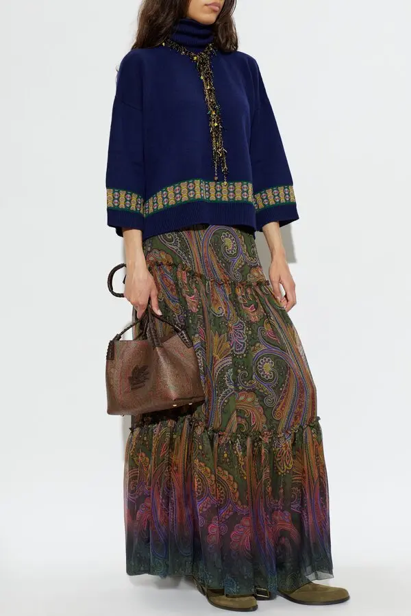 Etro Silk Skirt