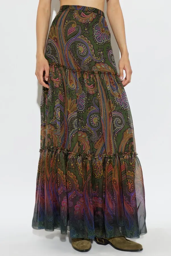 Etro Silk Skirt