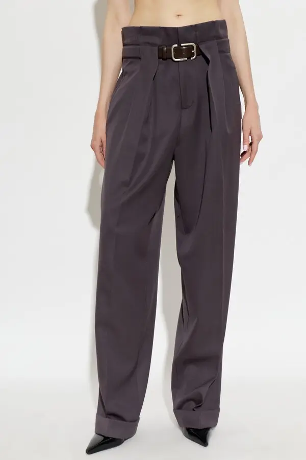 Attico Pants With Belt