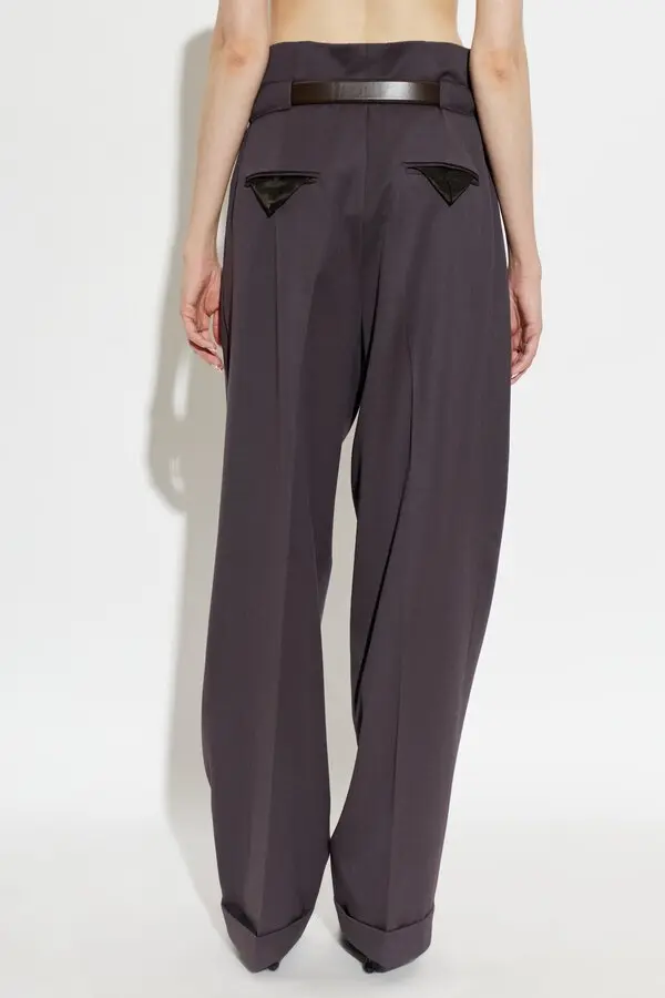 Attico Pants With Belt
