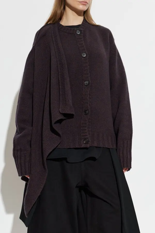 Attico Wool Cardigan