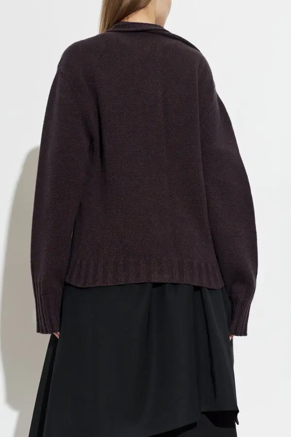 Attico Wool Cardigan