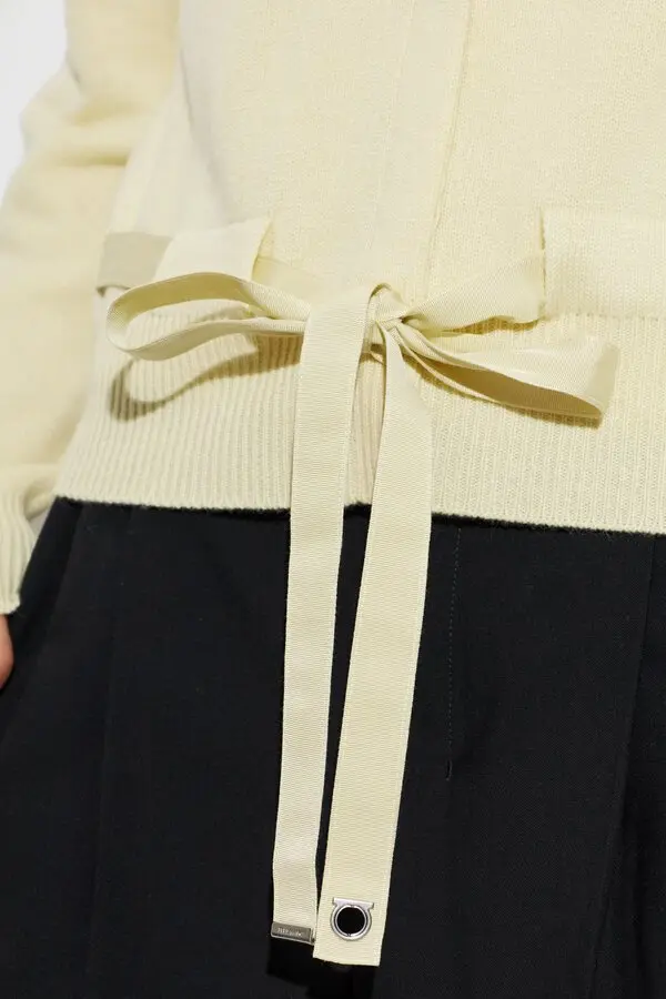 FERRAGAMO Cashmere Cardigan With Belt