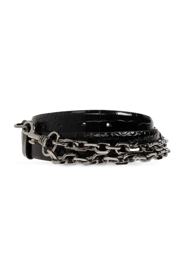 Attico Leather Belt