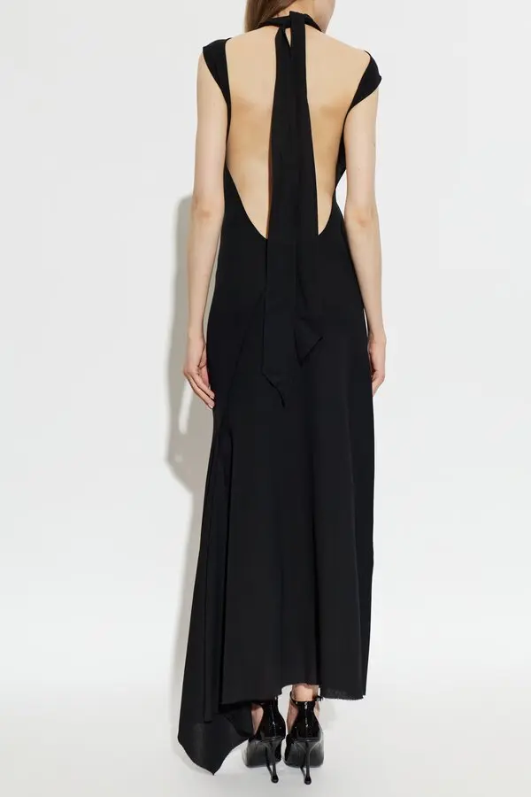 Attico Long Dress With Slit