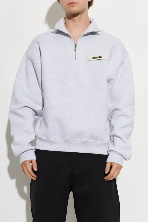 Jacquemus Sweatshirt With Stand-up Collar
