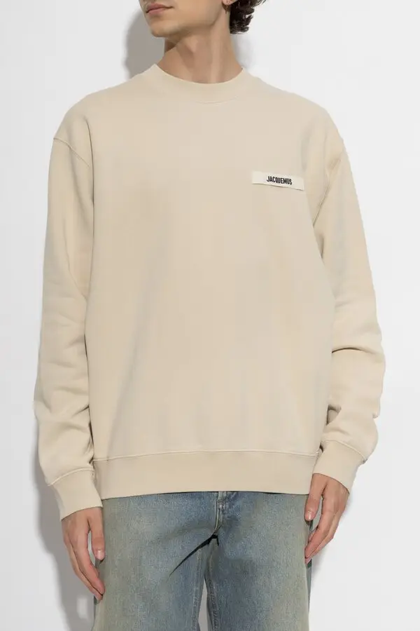 Jacquemus Sweatshirt With Logo Patch