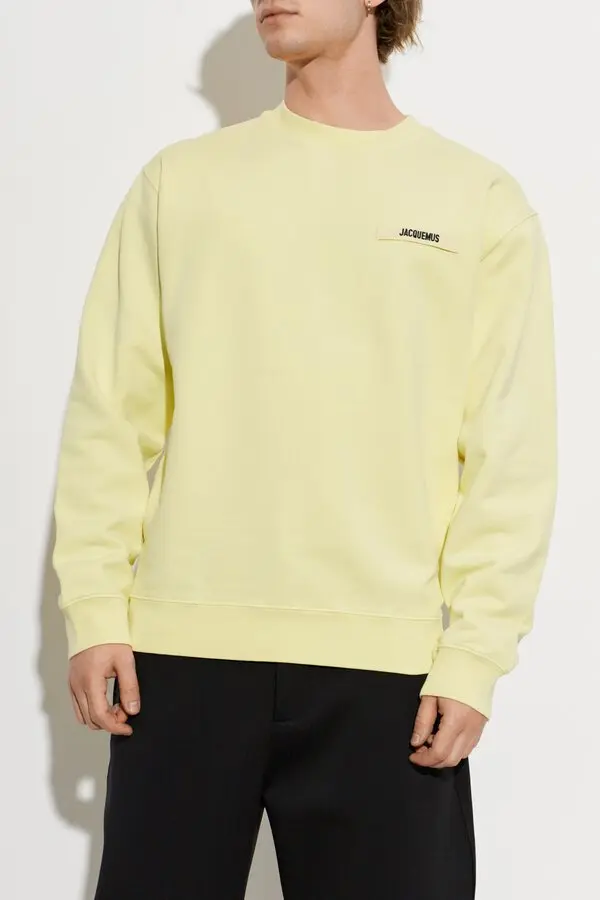 Jacquemus Sweatshirt With Logo Patch