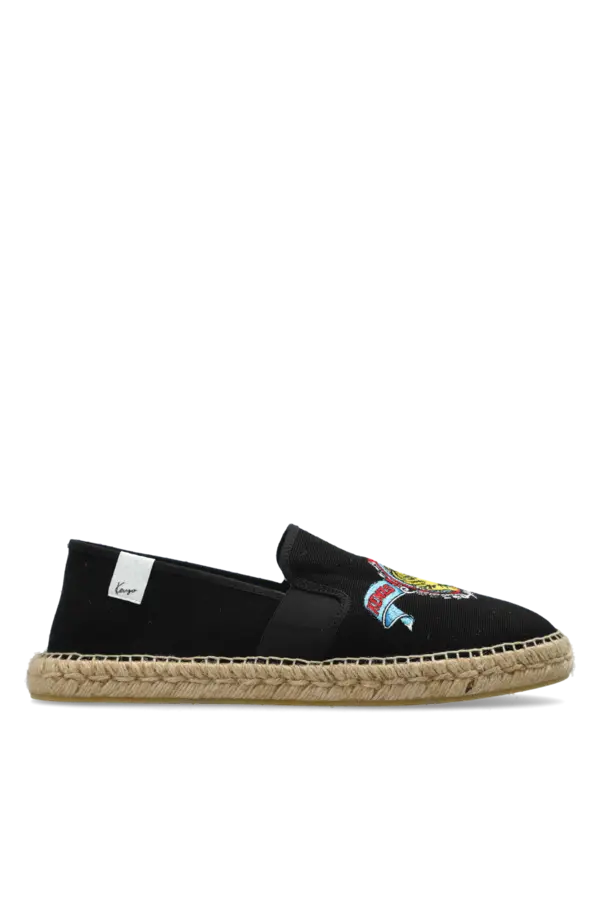 Kenzo Espadrilles With Logo - Black