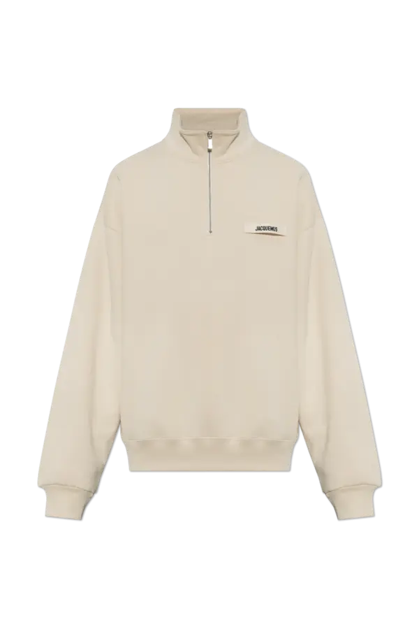 Jacquemus Sweatshirt With A Stand-up Collar