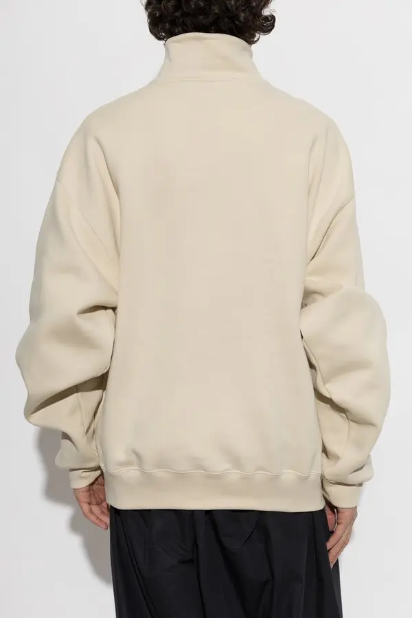 Jacquemus Sweatshirt With A Stand-up Collar