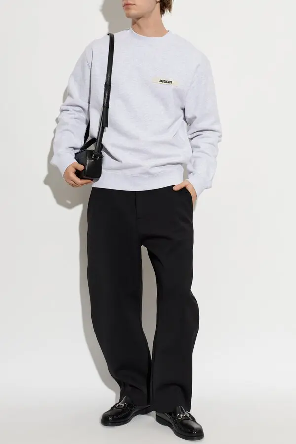 Jacquemus Sweatshirt With Logo Patch