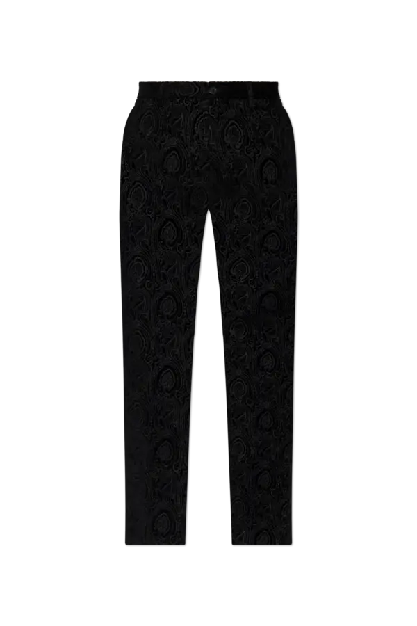 Etro Velvet Pants - Black