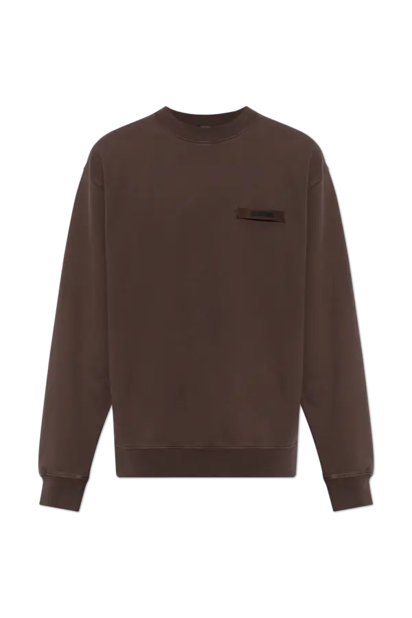 Jacquemus Sweatshirt With Logo Patch