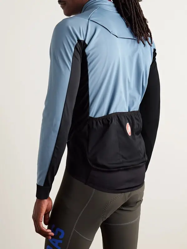 CASTELLI Alpha Logo-appliquéd Stretch-jersey Cycling Jacket