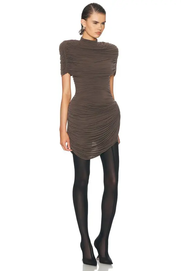Magda Butrym Ruched Mini Dress