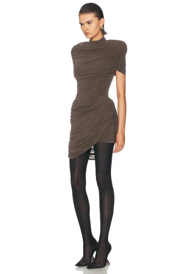 Magda Butrym Ruched Mini Dress