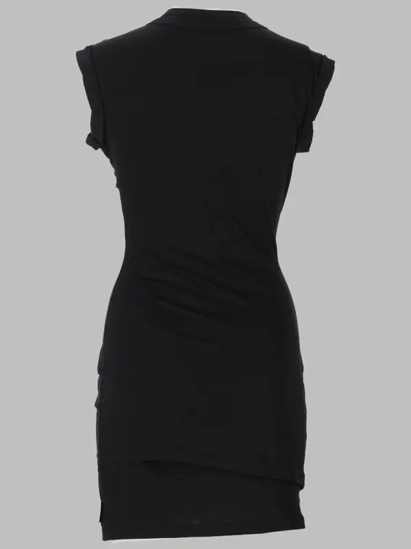 Alexander Wang Twisted Mini Dress - Black
