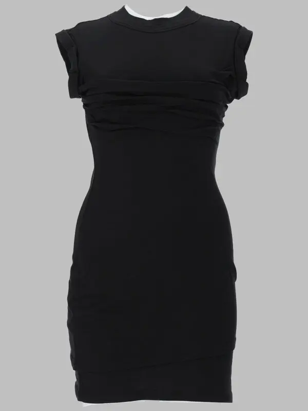 Alexander Wang Twisted Mini Dress - Black