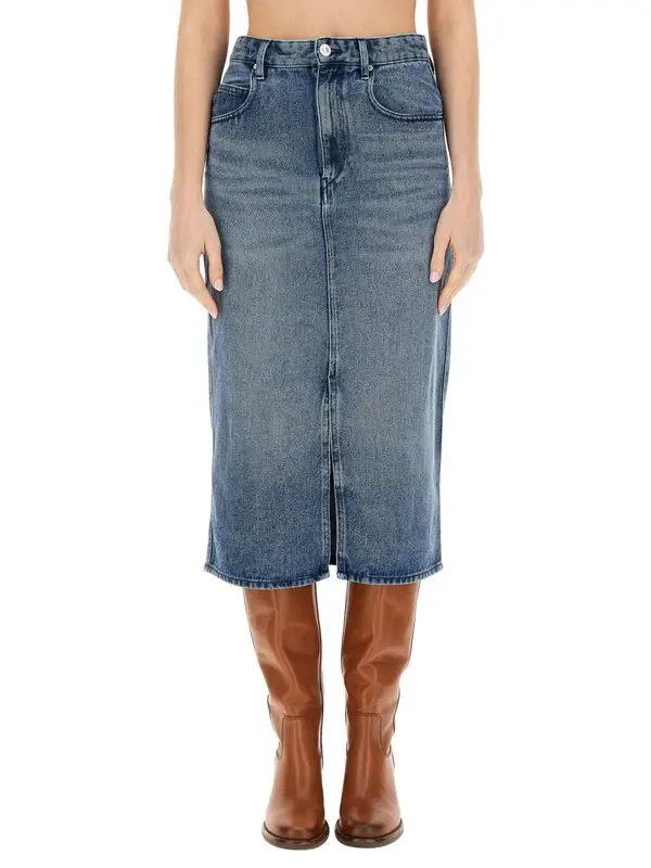 Isabel Marant Étoile Tilauria Skirt - Blue